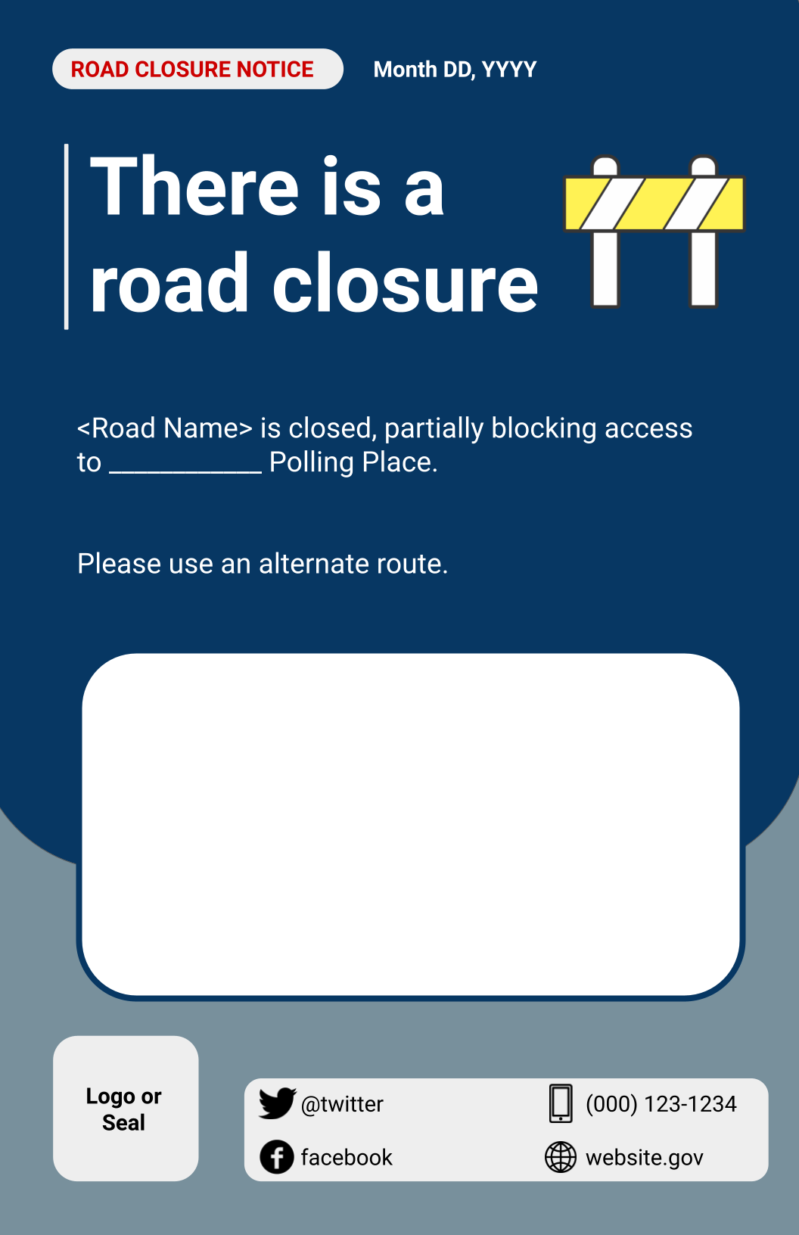 Notice Posters - Elections Group