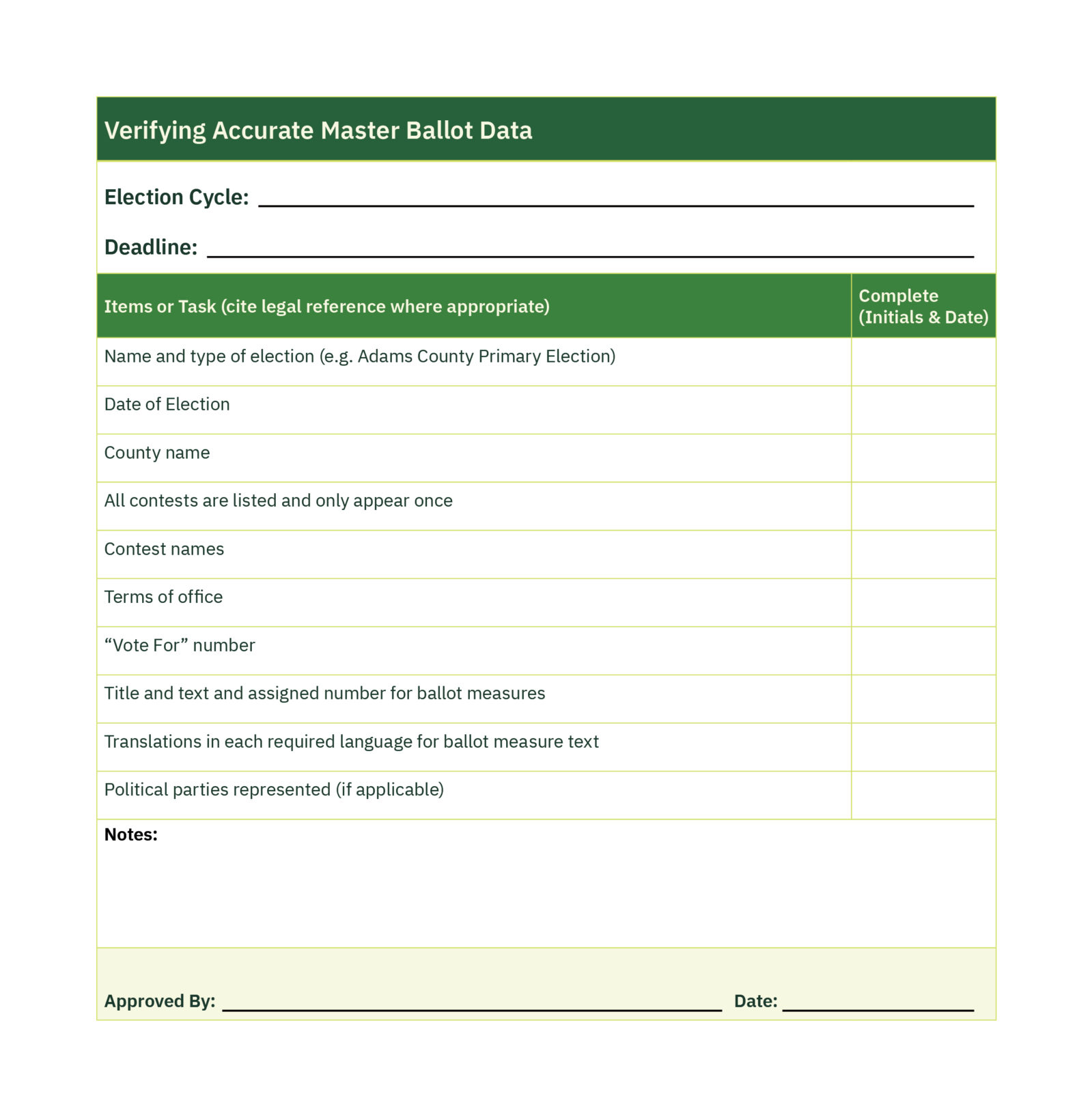 Ballot Proofing: Ensuring Accuracy in Elections - Elections Group