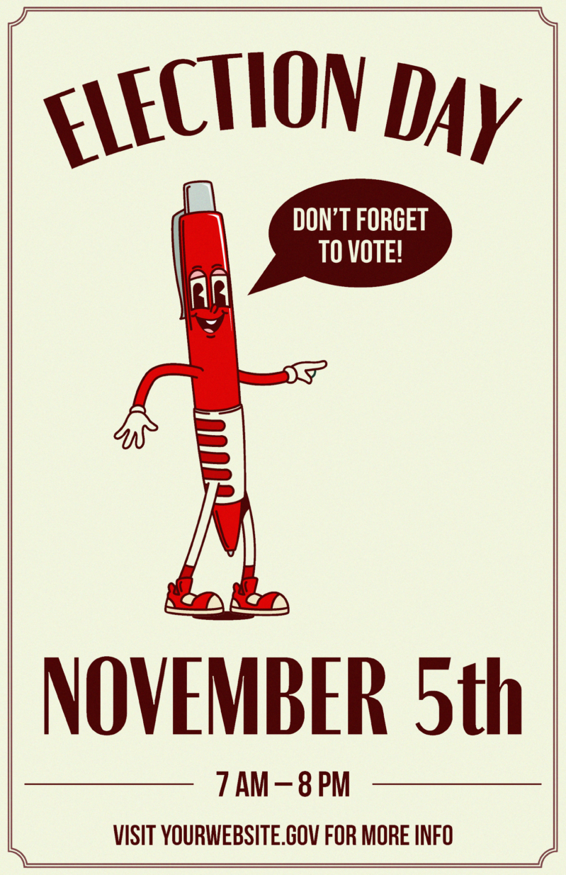 Election Day Poster - Elections Group