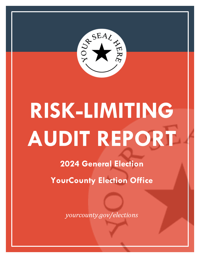 Audit Report Templates - Elections Group