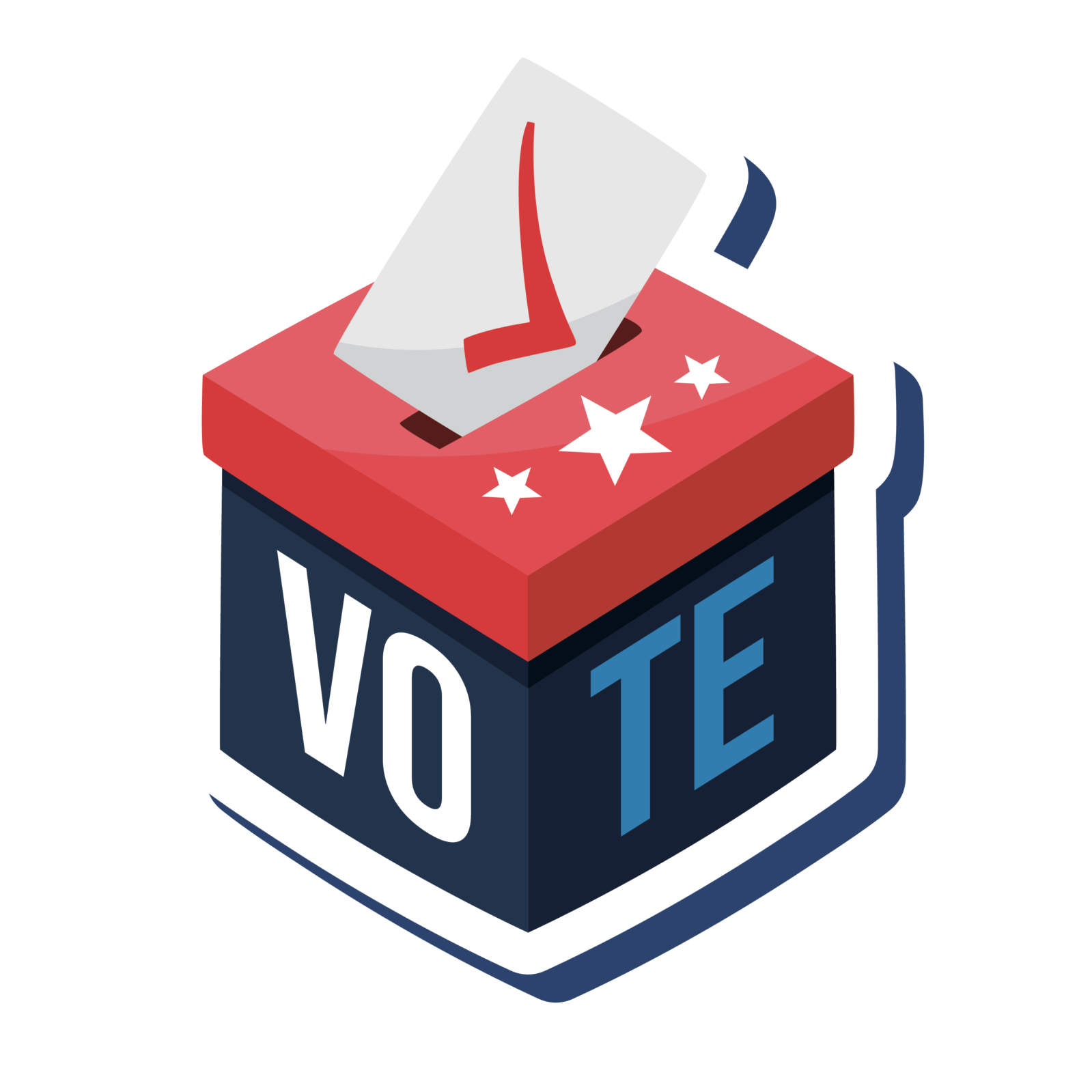 "Vote" Ballot Box - Elections Group